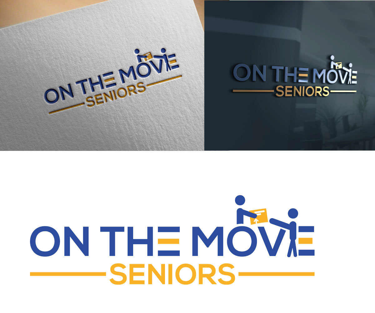 Professional, Serious, Moving company Logo Design for On The Move ...
