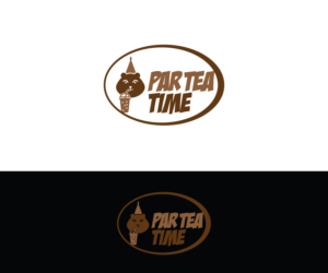 “Partea Time” bubble tea shop business logo | 24 Logo Designs for ...