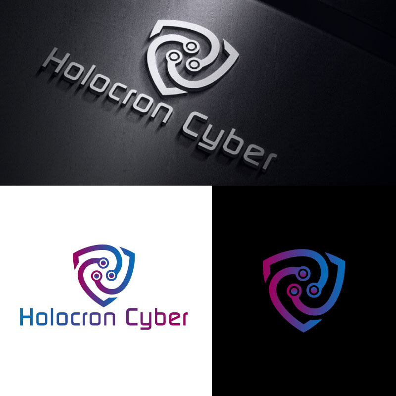Modern, Professional Logo Design for Holocron Cyber by Harry potter ...