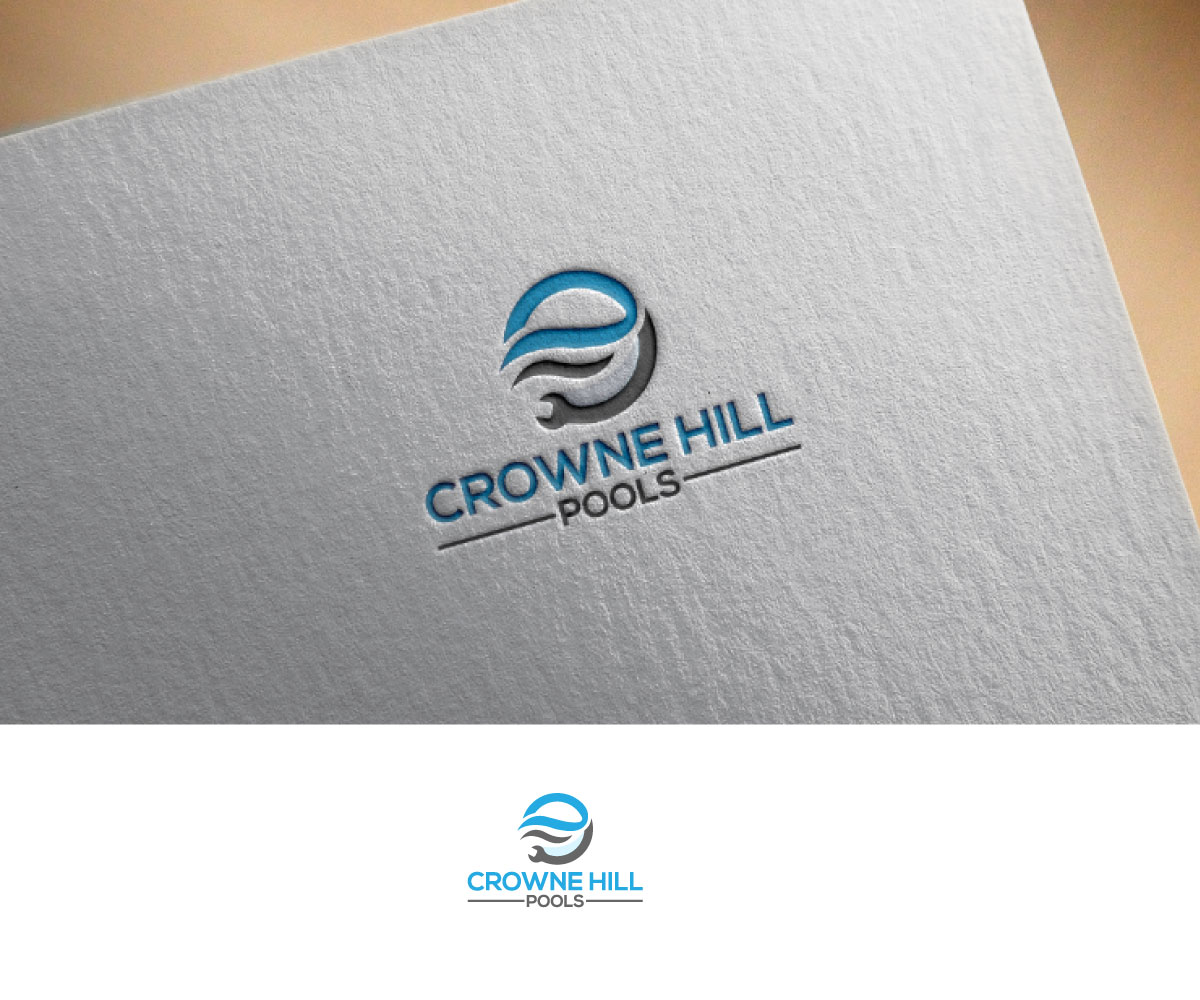 Upmarket, Modern, Pool Maintenance Logo Design for Crowne Hill Pools by ...