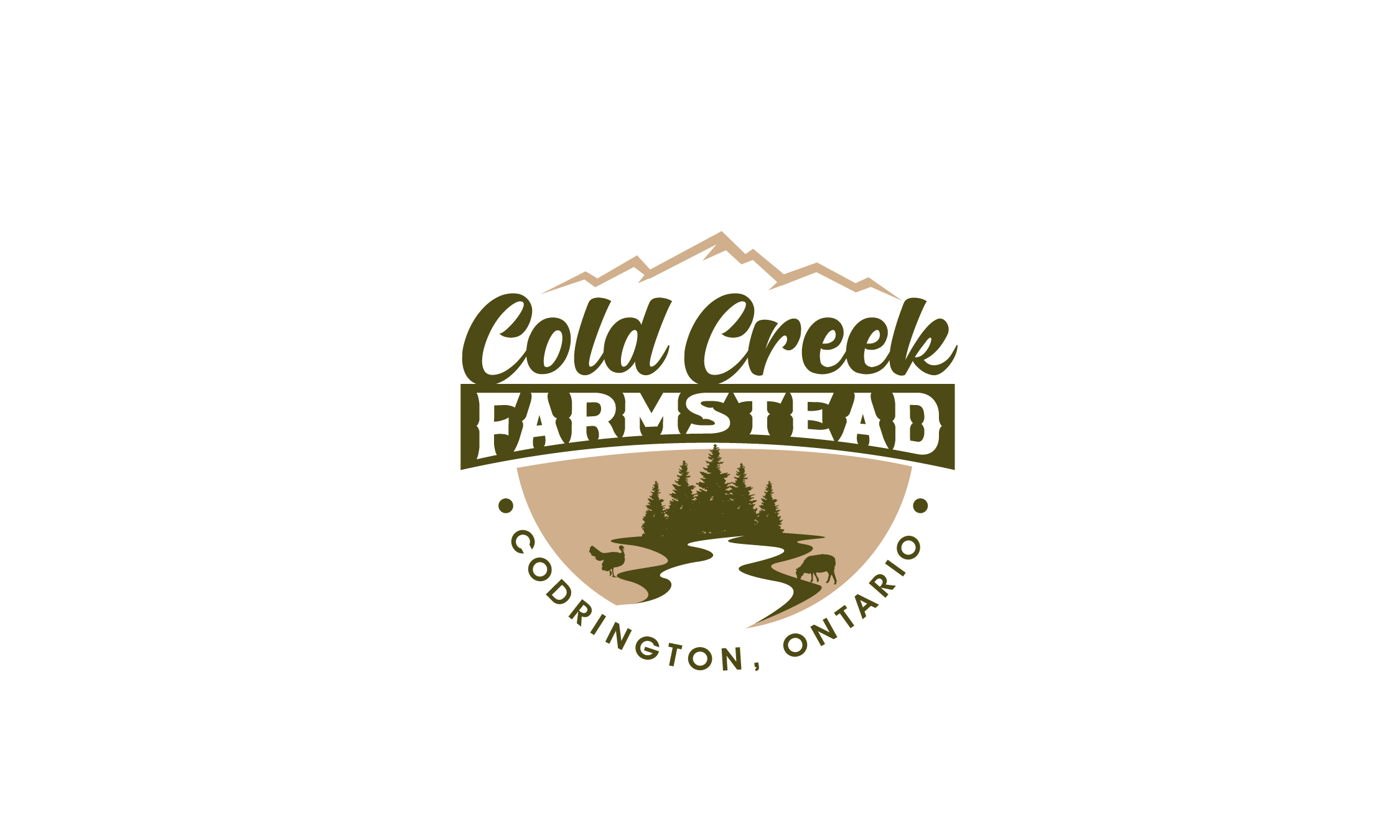 Traditional, Elegant, Farm products Logo Design for Cold Creek ...