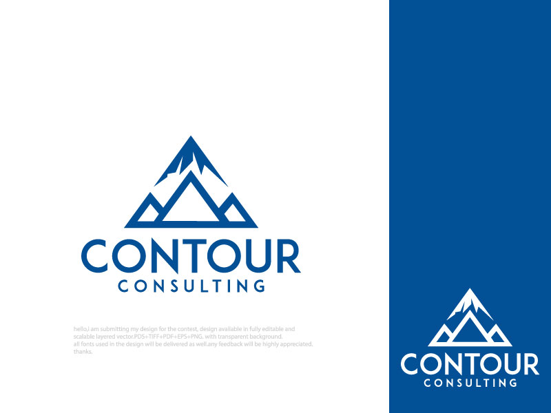 Elegant, Playful Logo Design for "Contour Consulting" or "Contour" by ...