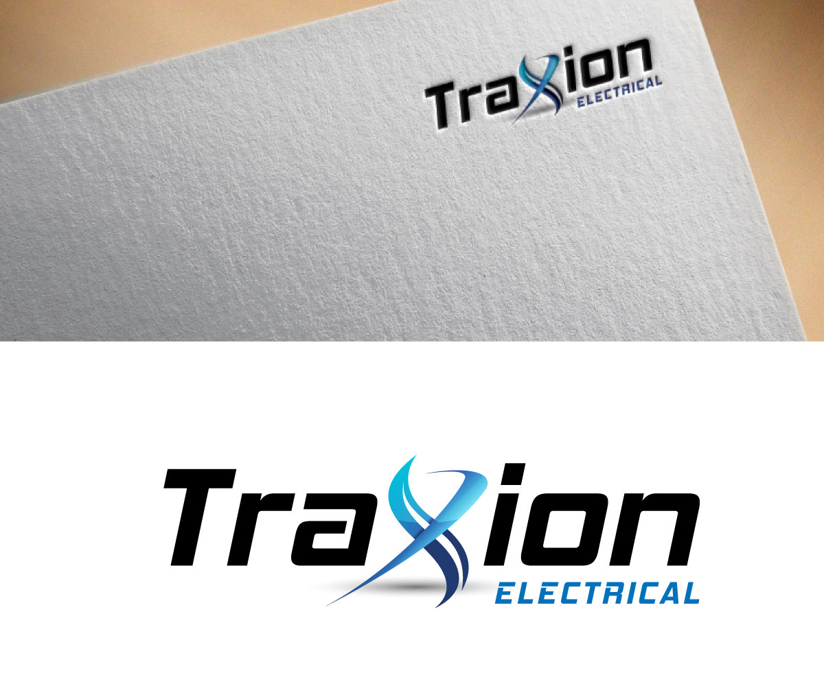 Logo Design for Traxion electrical by sawad_lohage | Design #28344331