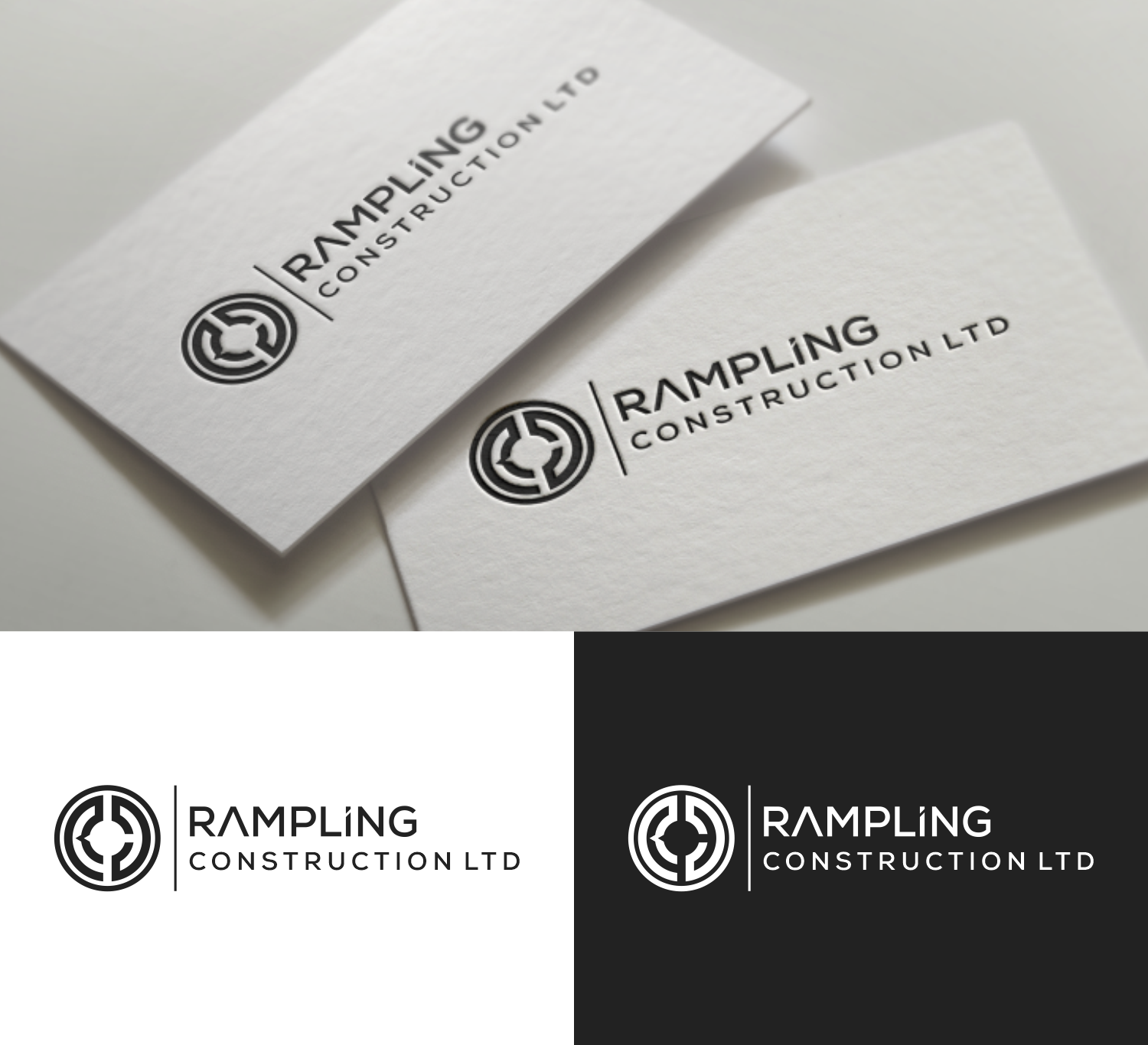 Logo Design for Rampling Construction LTD by mas no | Design #28359864