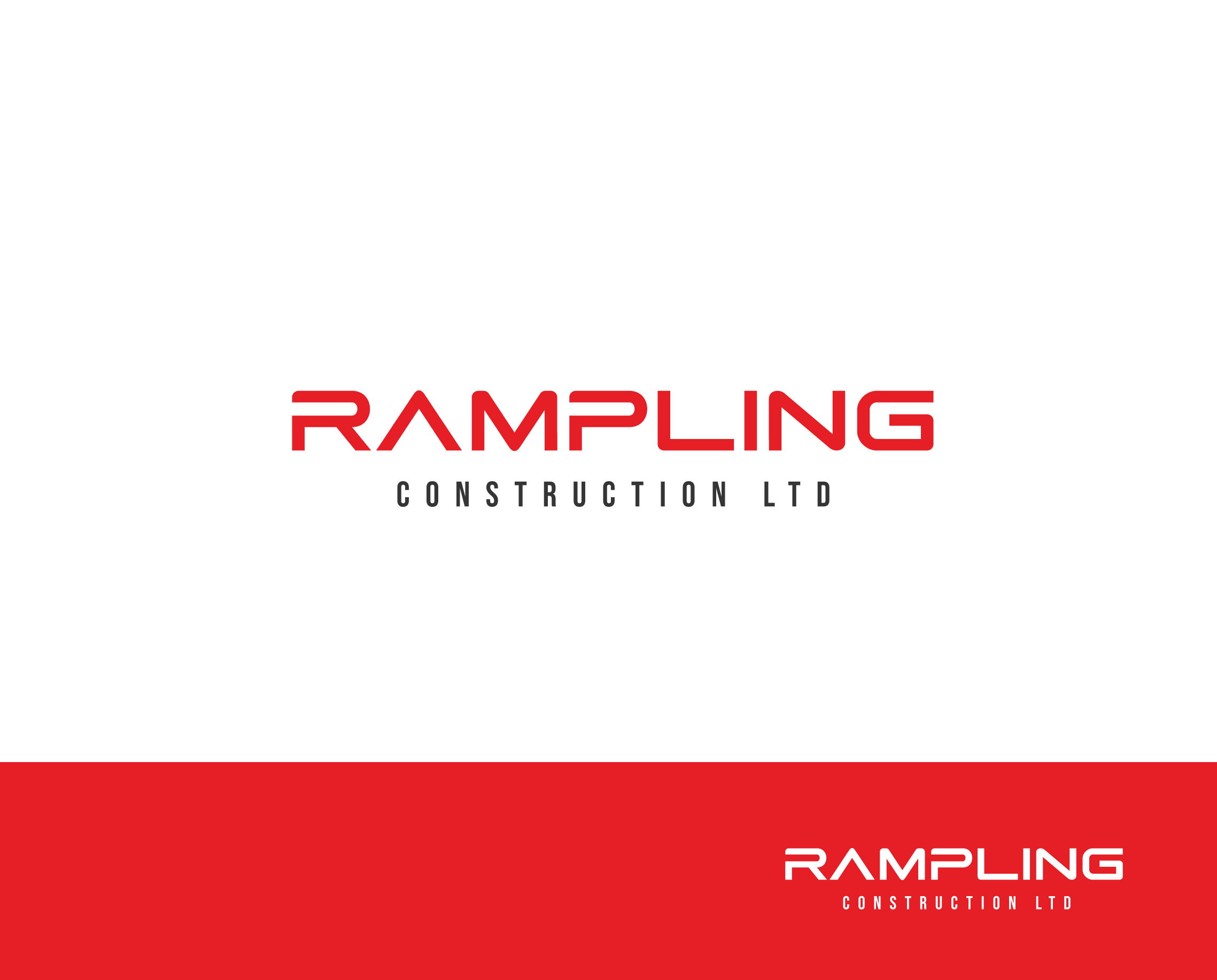 Logo Design for Rampling Construction LTD by Paras Bali | Design #28371284
