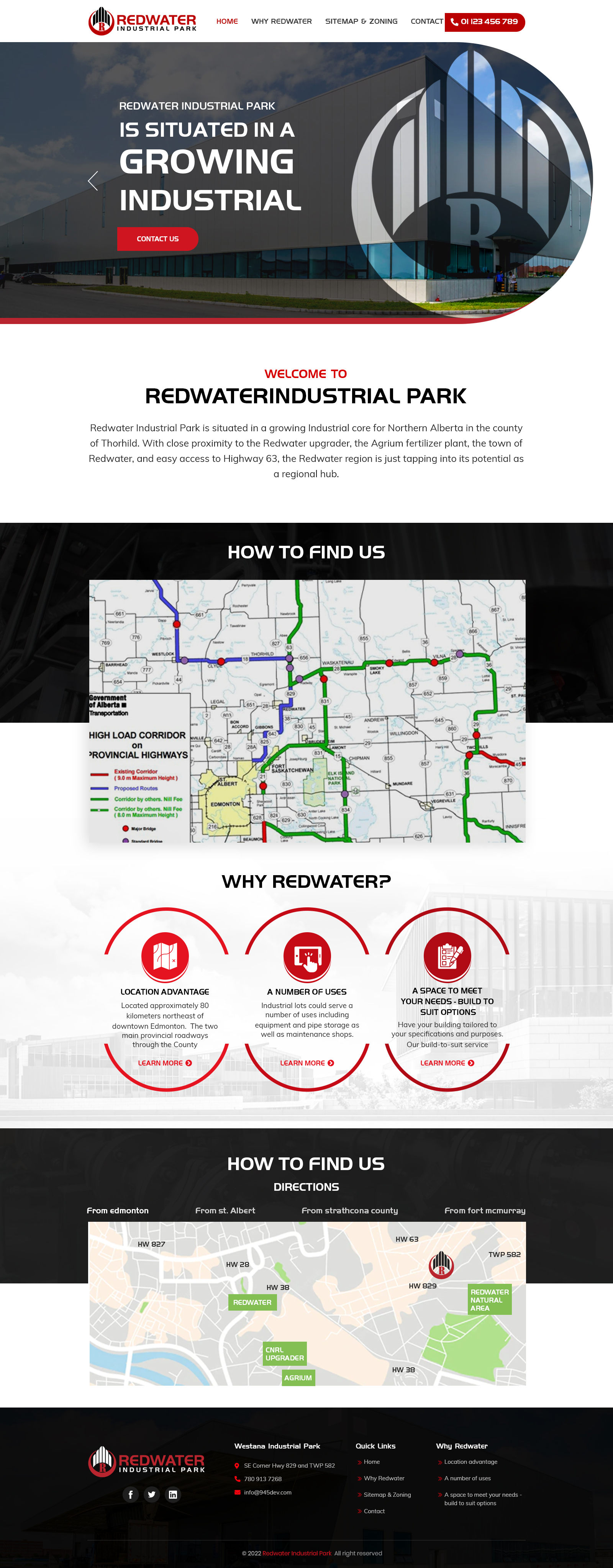 Serious, Professional, Land Sale/Lease/Development Web Design for a ...
