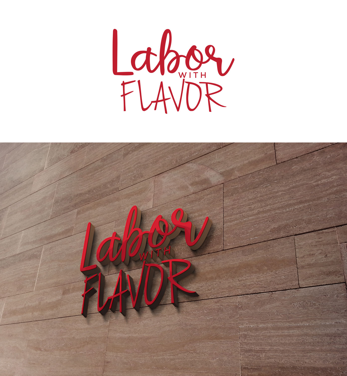 Logo Design for Labor With Flavor by wdesigner2 | Design #28365540