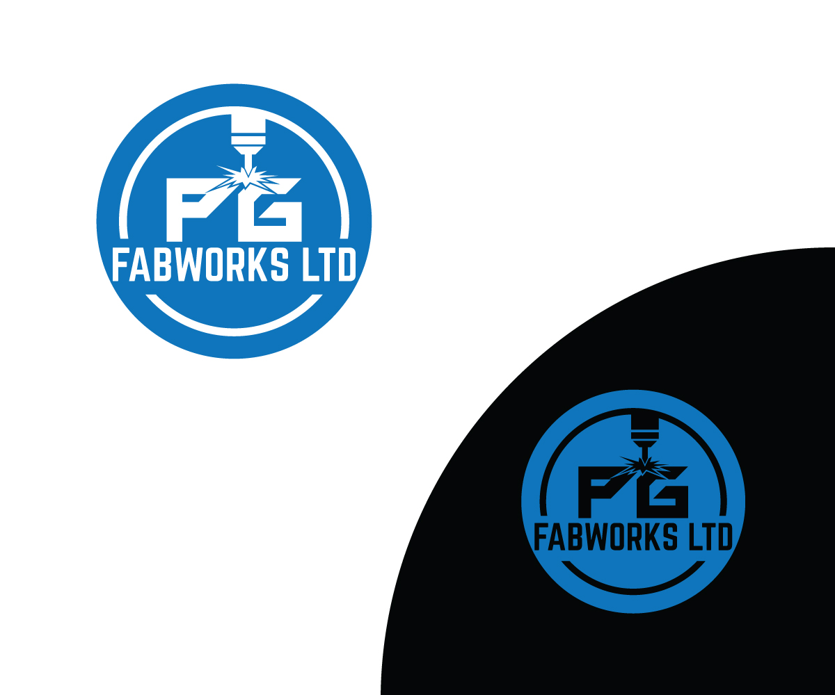 Masculine, Bold, Metal Fabrication Logo Design for PG Fabworks Ltd by ...