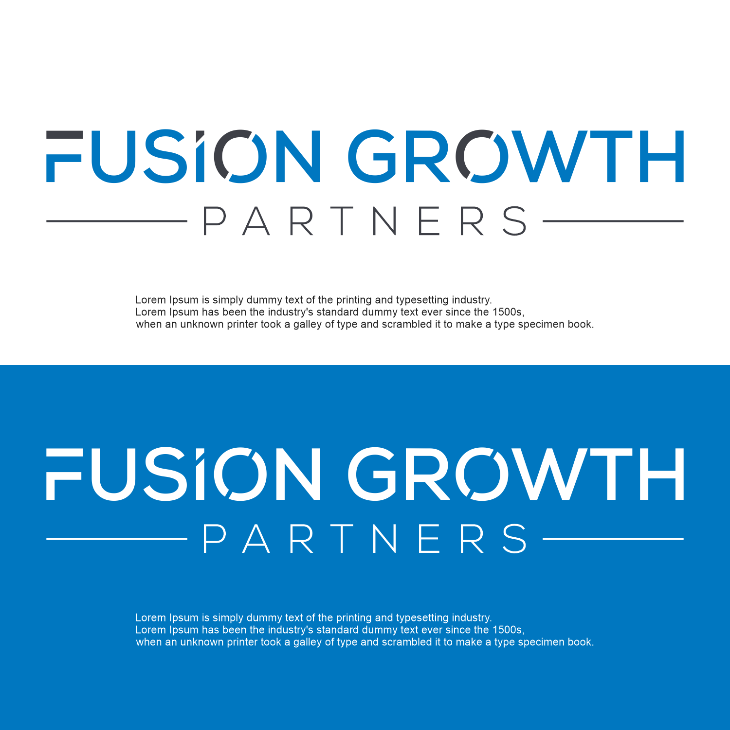 Logo Design for Fusion Growth Partners by mas no | Design #28359410