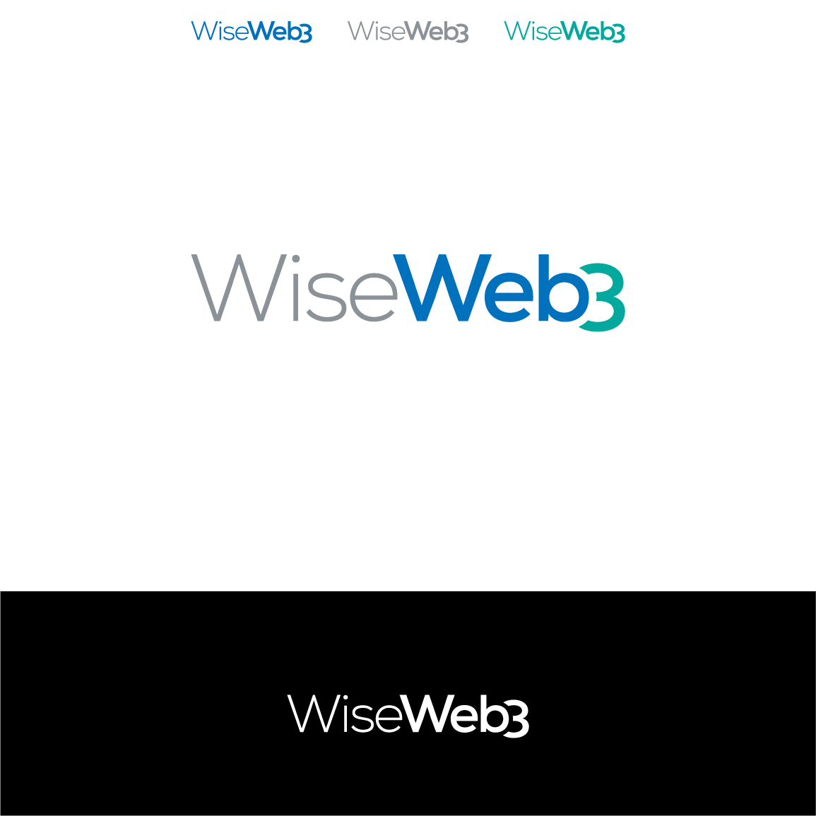 Logo Design for The brand name is "Wise Web3" by Fanol Ademi | Design ...