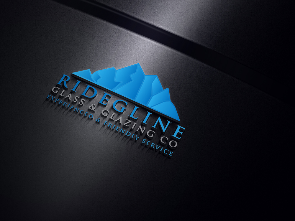 Serious, Professional, Glass and glazing. Logo Design for Ridgeline ...