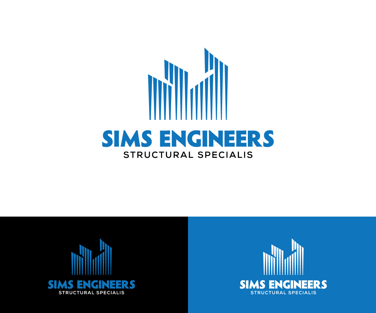 Logo Design for SIMS ENGINEERS - Structural Specialist by wdesigner2 ...