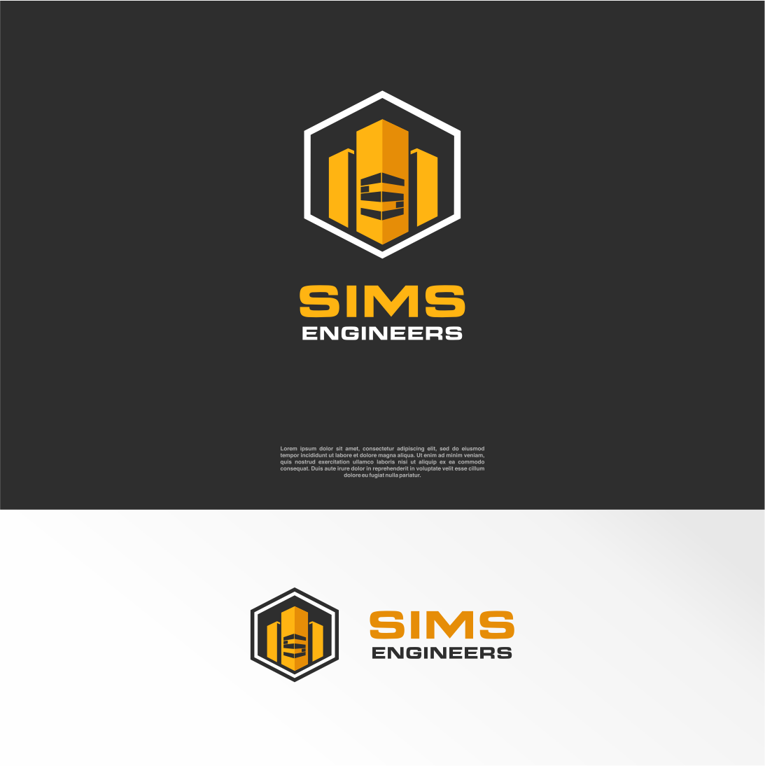 Logo Design for SIMS ENGINEERS - Structural Specialist by LUTNG ...