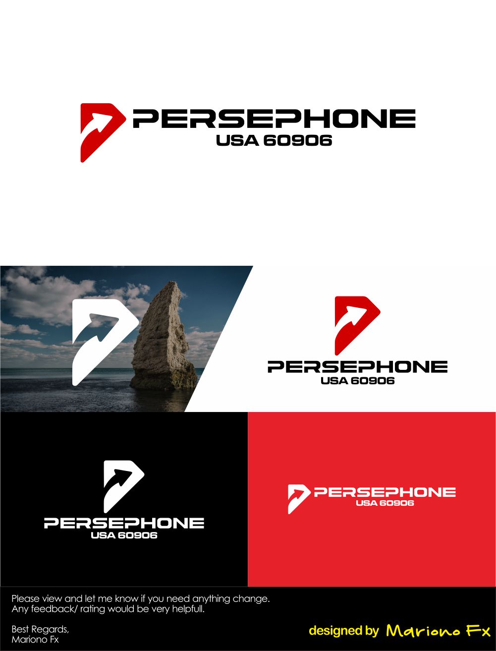 Logo Design for Persephone, USA 60906 by Mariono Fx | Design #28374698