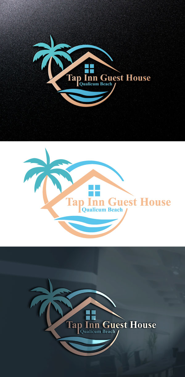 Bold, Modern, Hospitality Logo Design for Tap Inn Guest House Qualicum ...