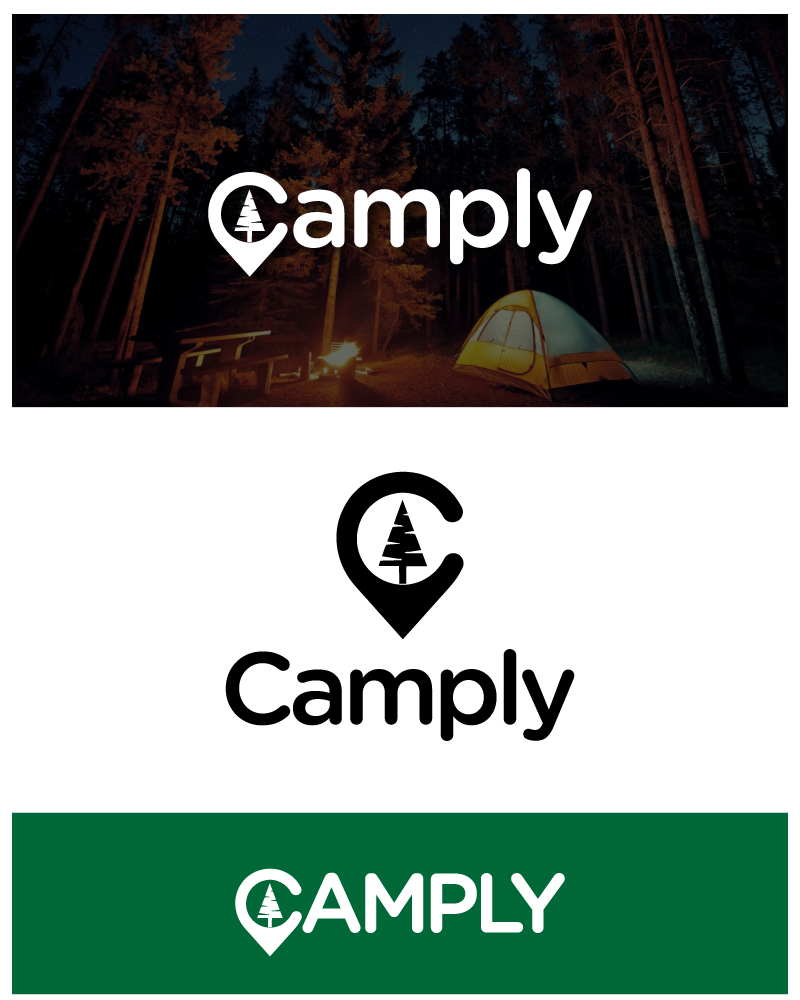 Modern, Conservative, Travel and camping and RVs Logo Design for Camply ...