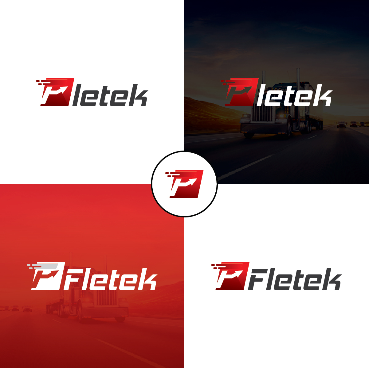 Elegant, Playful, Logistics Logo Design for Fletek by Deziners Zone ...
