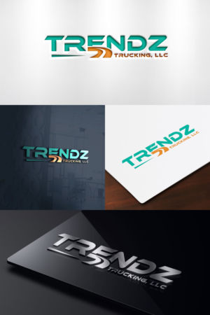 We need a logo for our Hotshot Trucking Company "Trendz Trucking, LLC ...