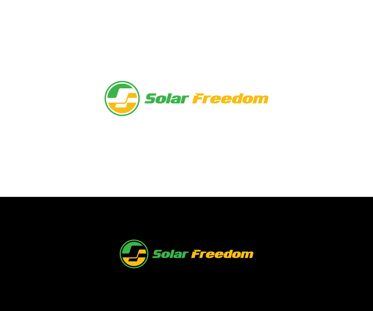 Modern, Elegant, Renewable energy Logo Design for Solar Freedom and ...