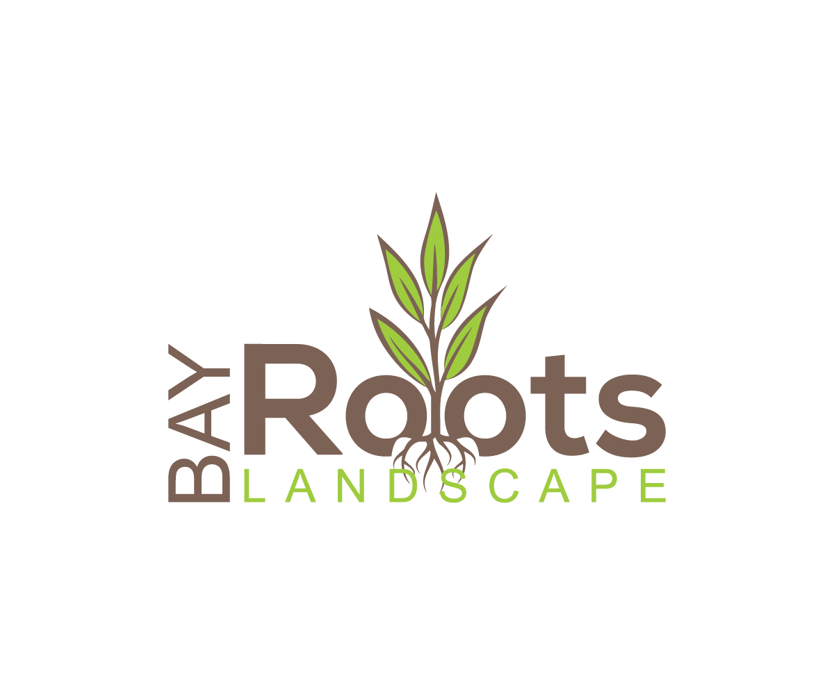 Modern, Upmarket, Gardening & Landscaping Logo Design for Bay Roots Landscape by Tamim_iqbal ...