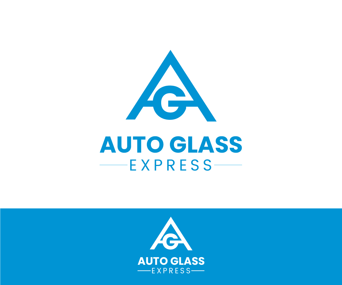 Bold, Masculine, Auto Glass Replacement and Repair Logo Design for Auto ...