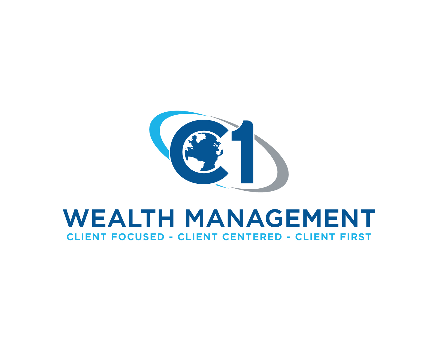 Elegant, Playful, Wealth Management Logo Design for C 1 Wealth ...