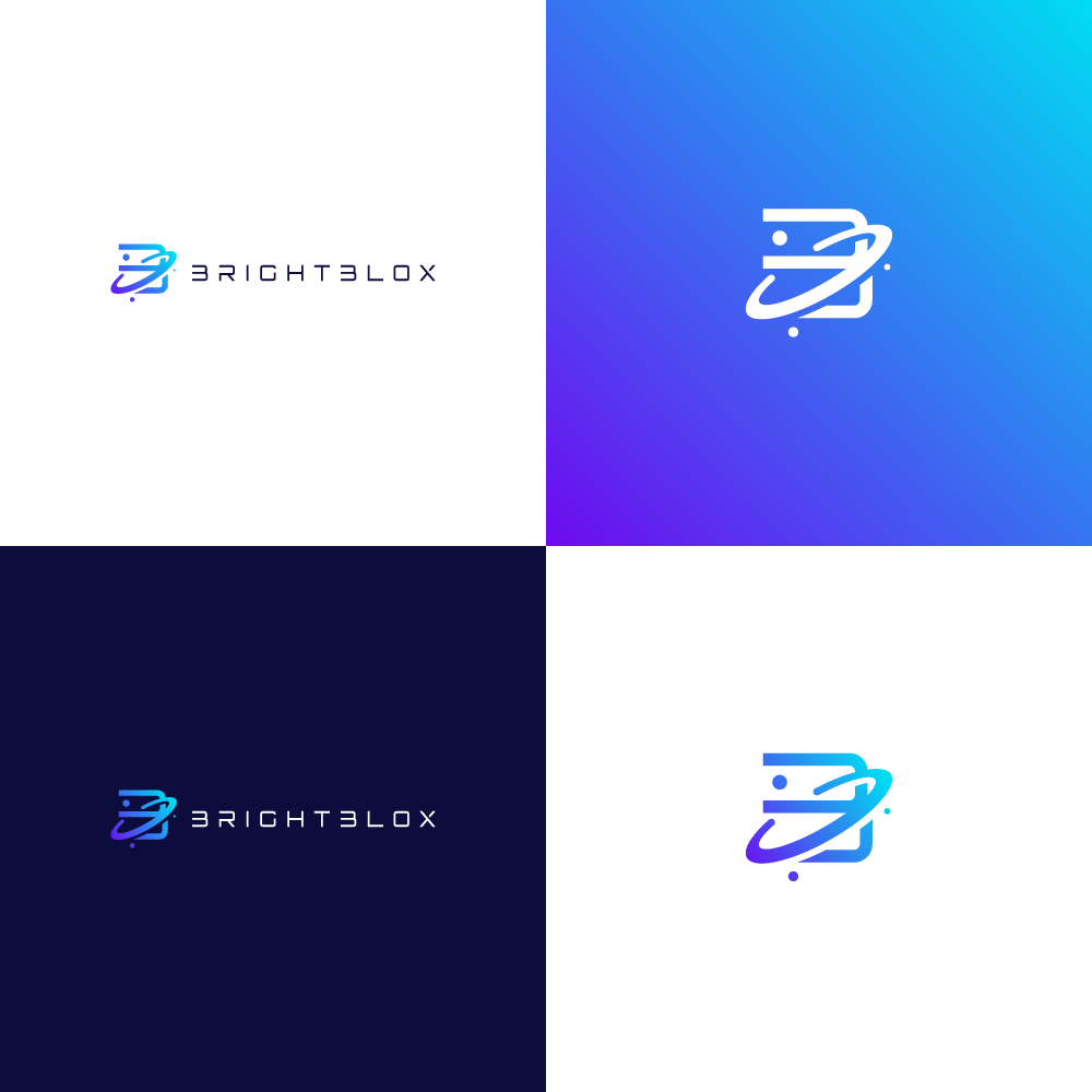 Bold, Playful, Tech, Blockchain Logo Design for BrightBlox by Gethuk ...