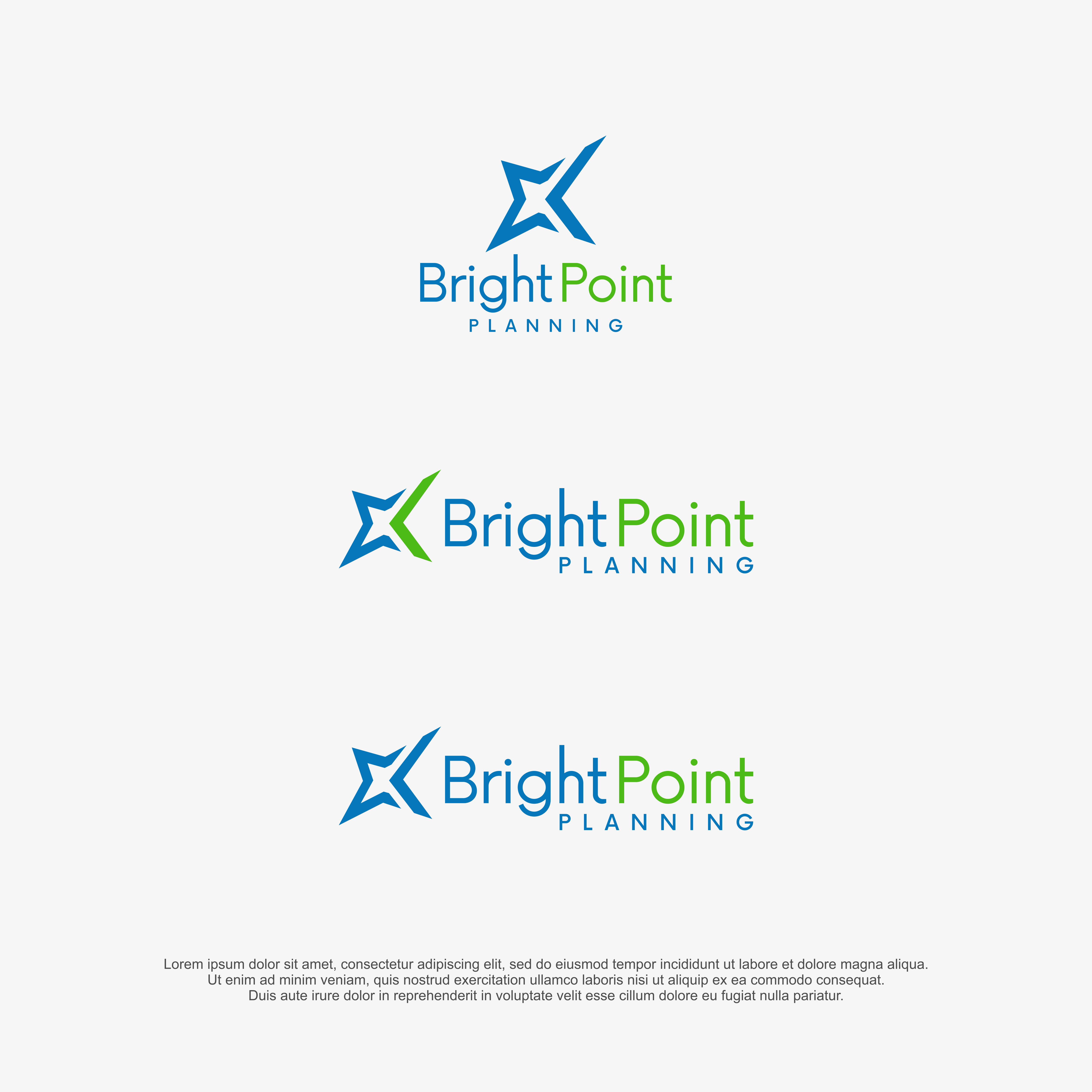 Serious, Bold, Financial Services Logo Design for BrightPoint Planning ...