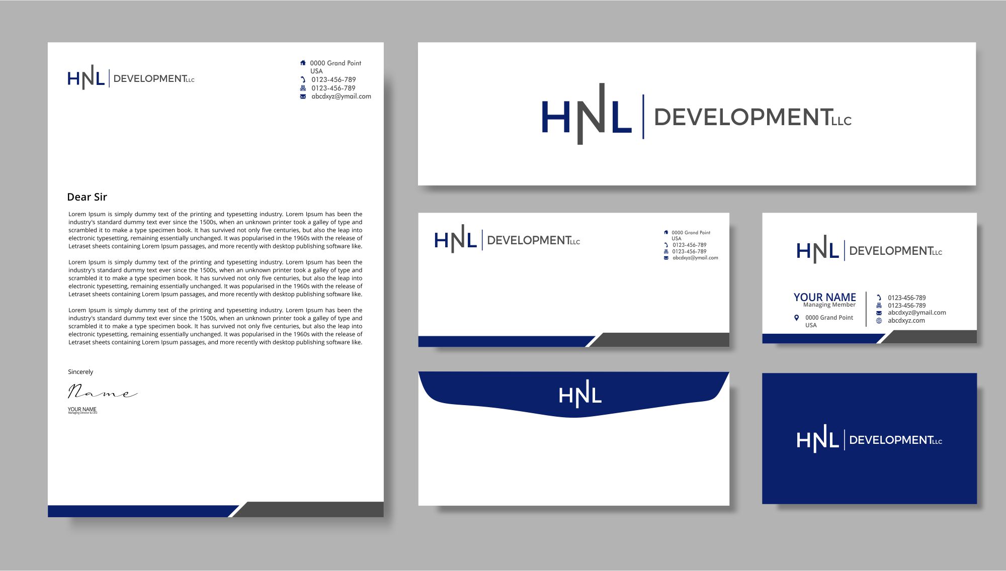 Diseño de Logo for HNL Development por GetLogo | Diseño #28491782