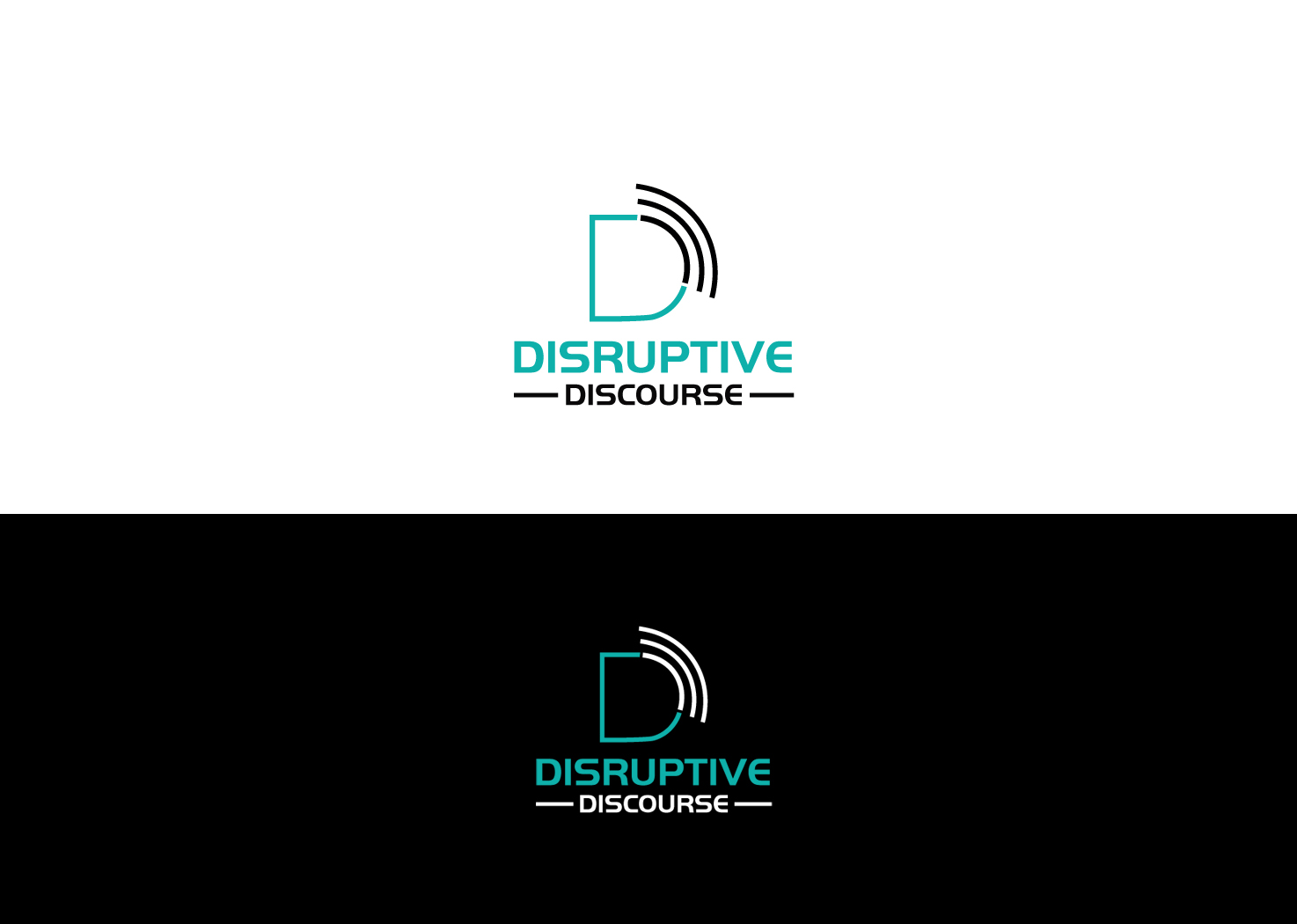 Modern, Colorful Logo Design for Disruptive Discourse by creativepoint ...
