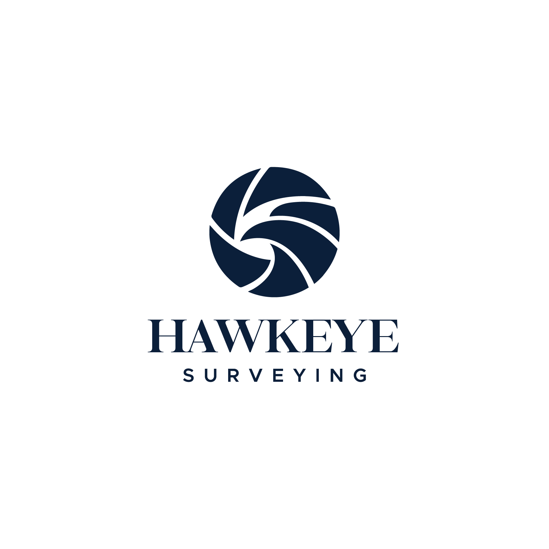 Colorful, Bold, Construction Logo Design for Hawkeye Surveying by ...