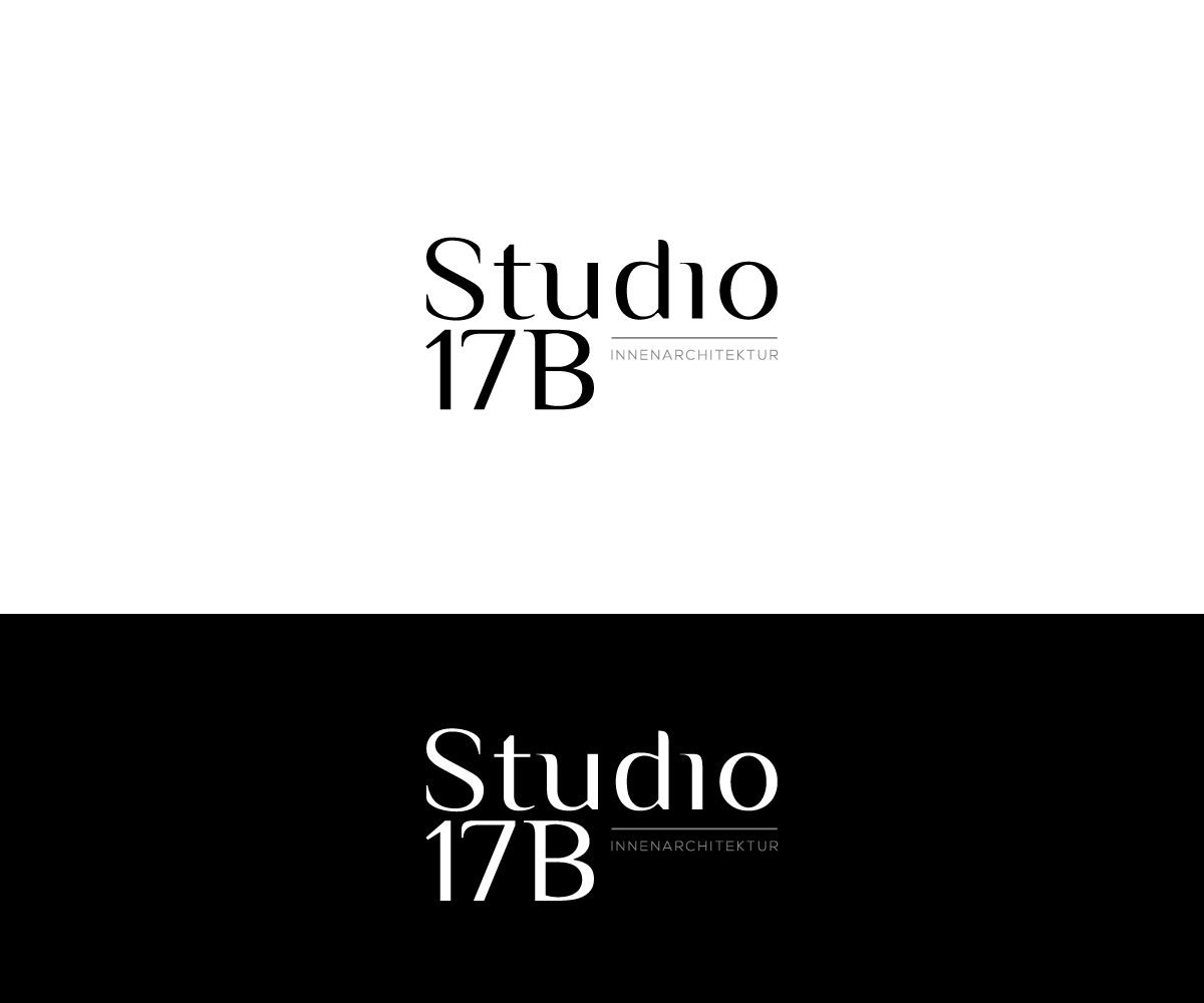 Elegant, Playful Logo Design for Studio17B Innenarchitektur by step forward 2 | Design #28515288