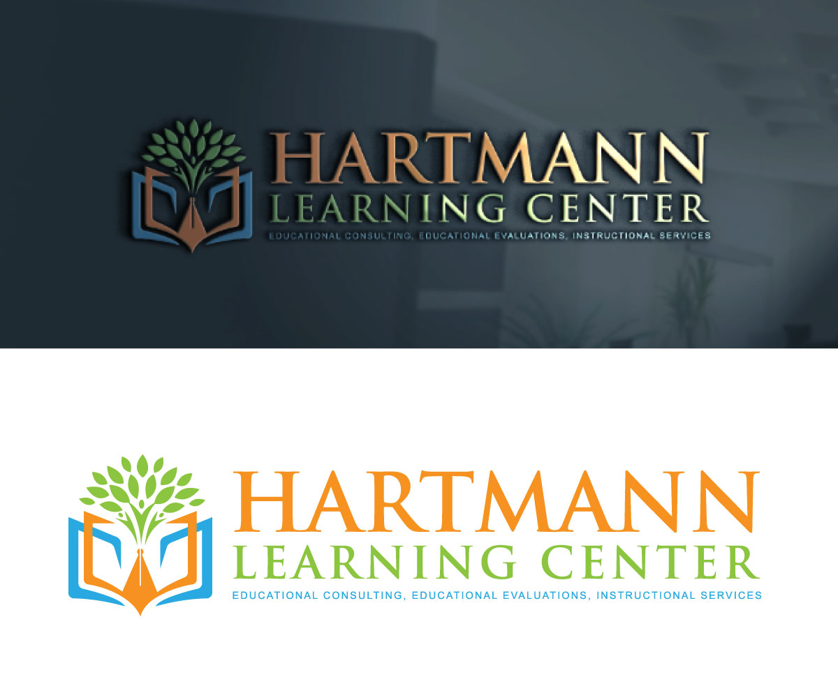 Colorful, Upmarket, Education Logo Design for Hartmann Learning Center ...