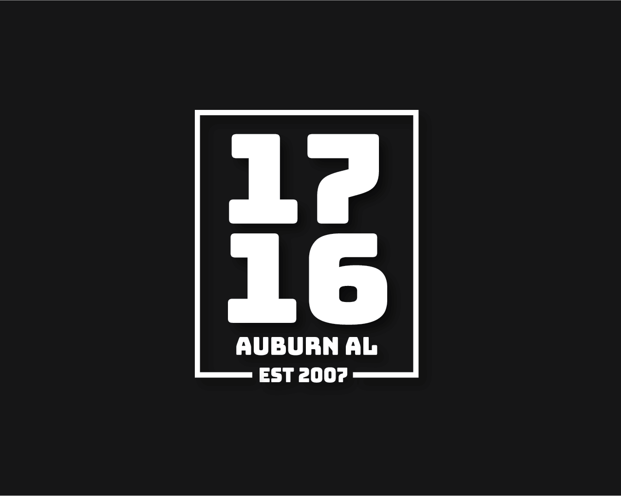Bold, Playful, Hospitality Logo Design for It should say 1716, Auburn ...