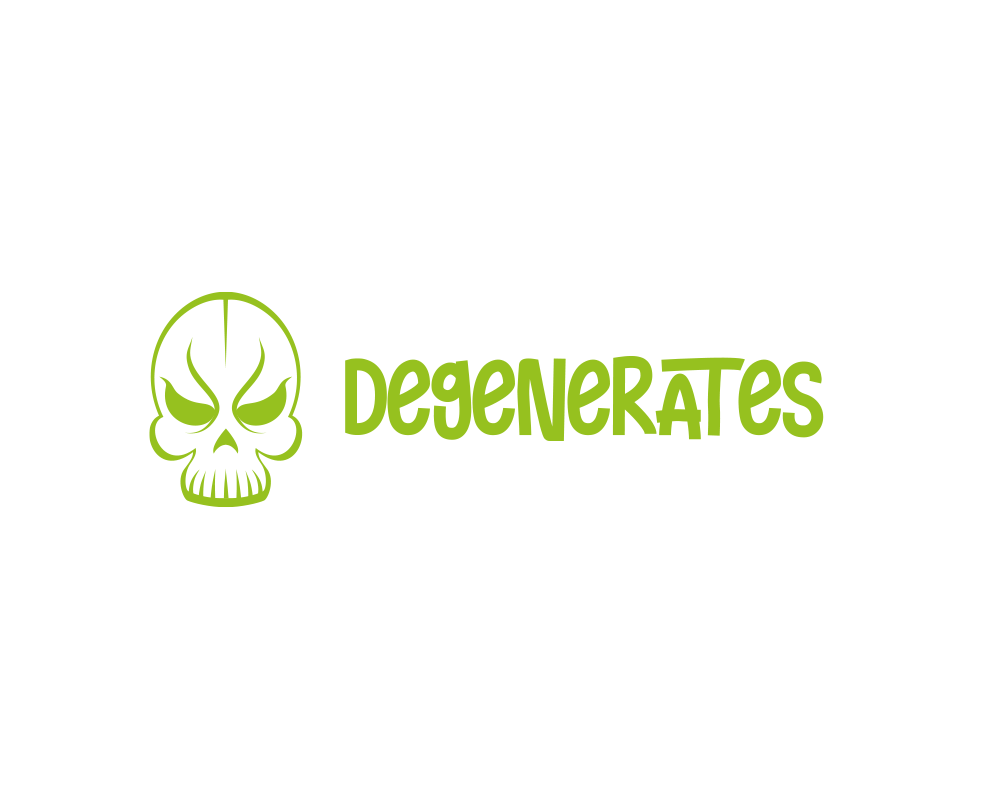 Playful, Bold Logo Design for Degenerates by artespraticas | Design ...