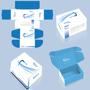 Dental Lab Delivery Box Design 163x115x97mm | 22 Packaging Designs for ...