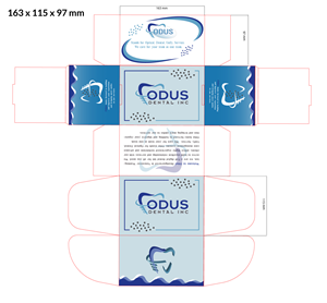 Dental Lab Delivery Box Design 163x115x97mm | 22 Packaging Designs for ...