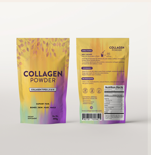 organic collagen powder needs packaging design | 17 Packaging Designs ...