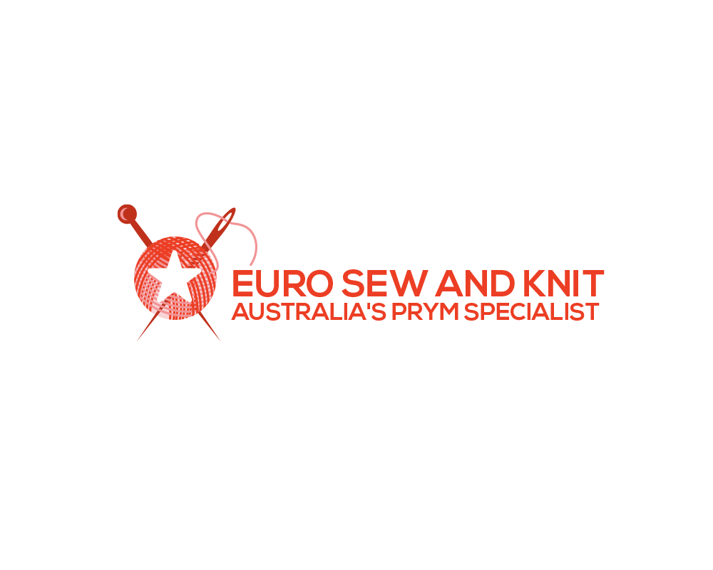 Colorful, Bold, handcrafts Logo Design for Euro Sew and Knit ...