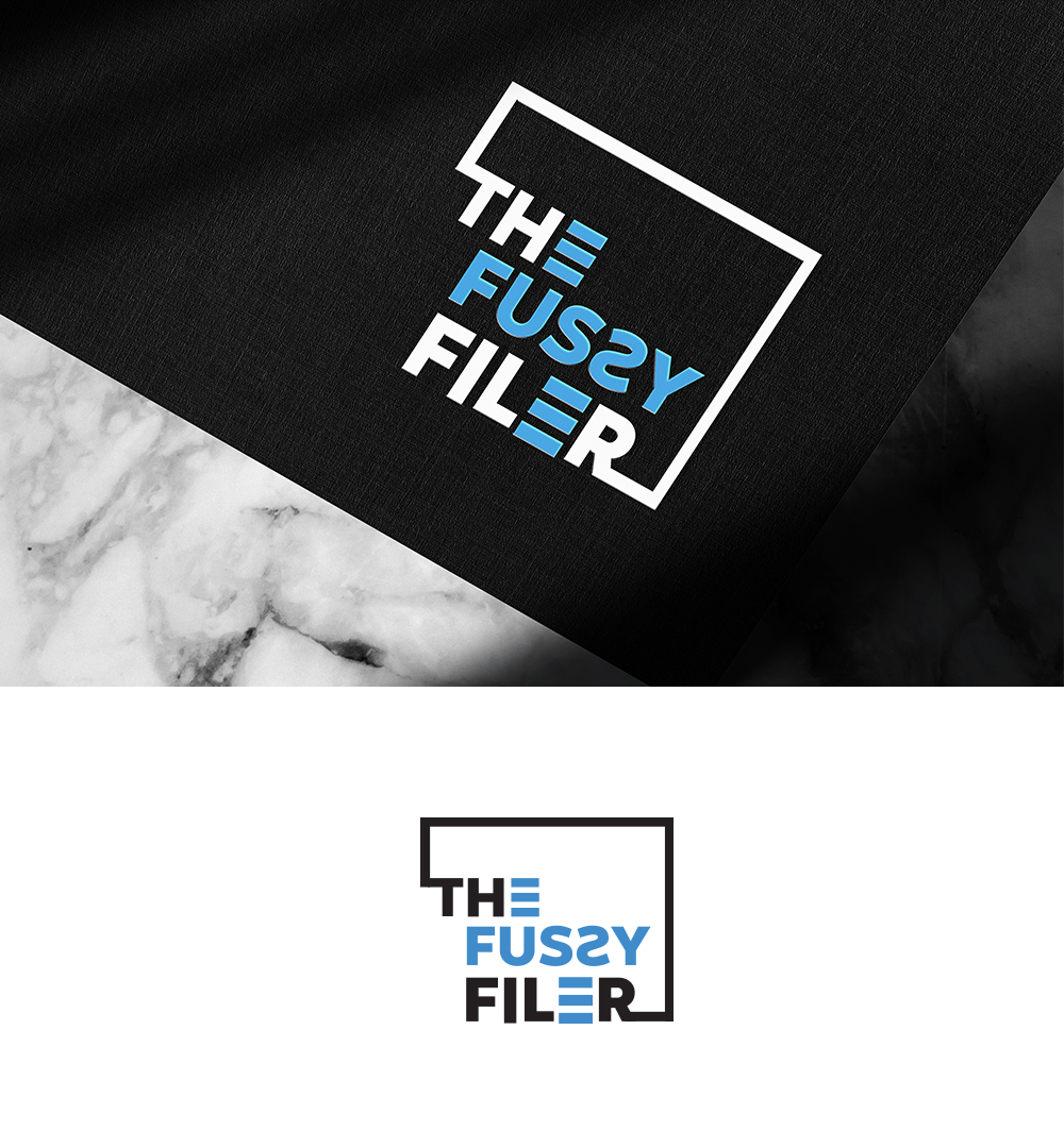 Modern, Upmarket, Administration Logo Design for The Fussy Filer by ...