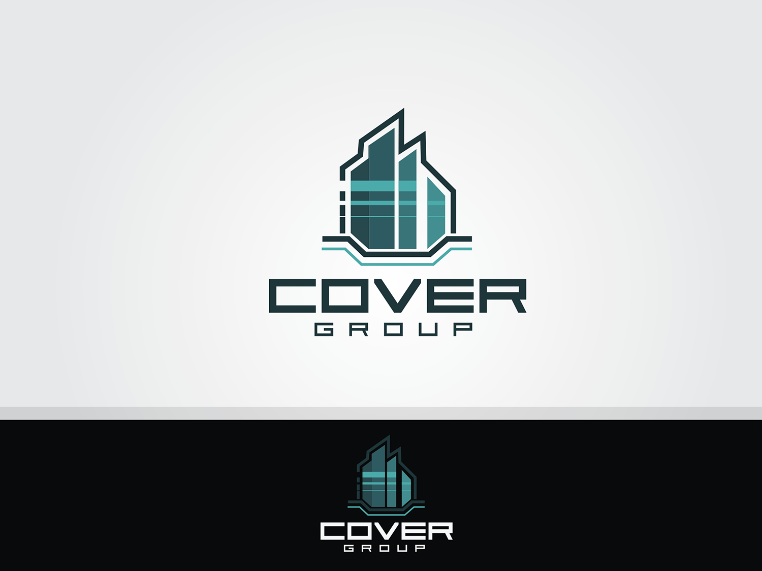 Logo Design for COVER GROUP by AbrinaDesign | Design #28517349