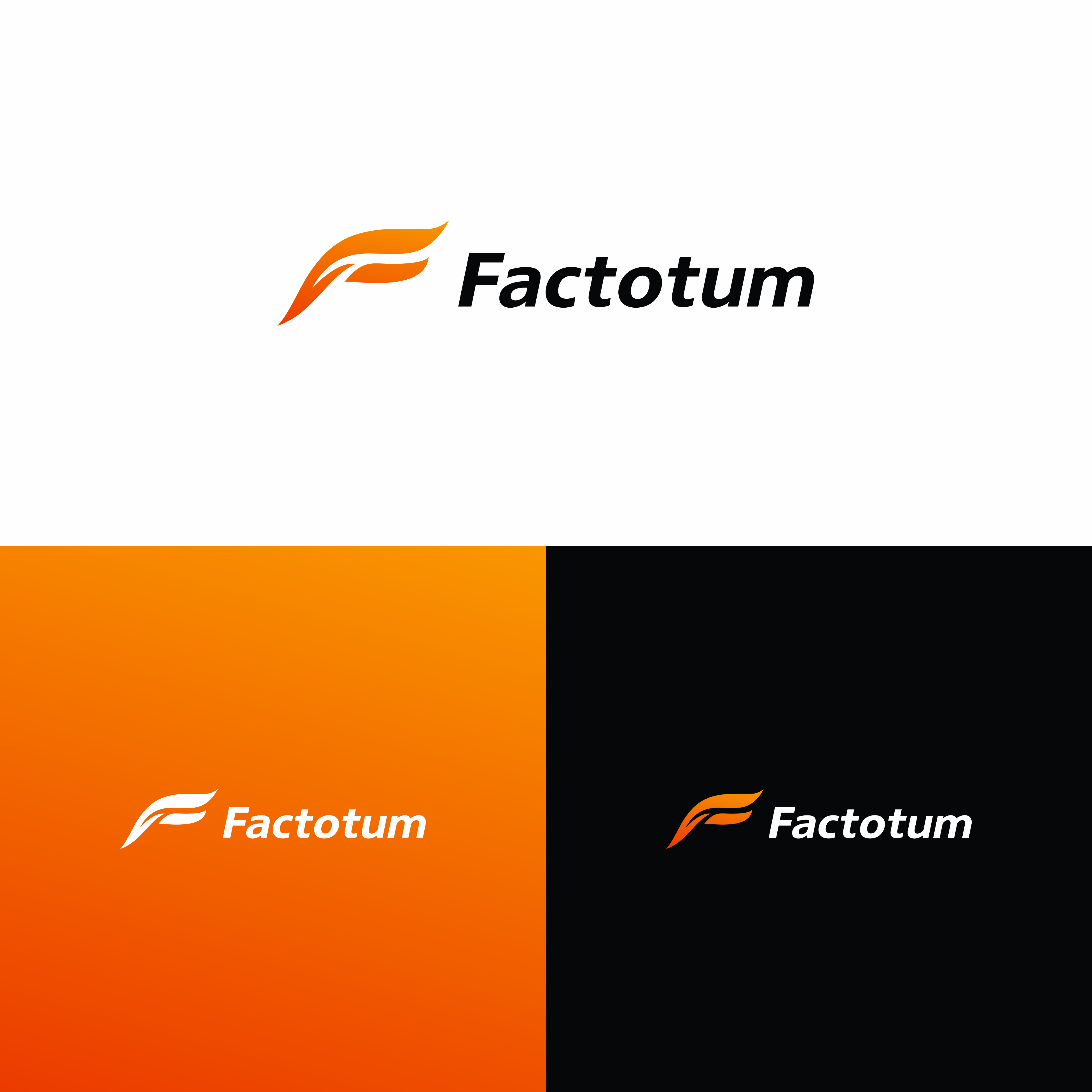 Serious, Modern Logo Design for Factotum by melzh | Design #28536452
