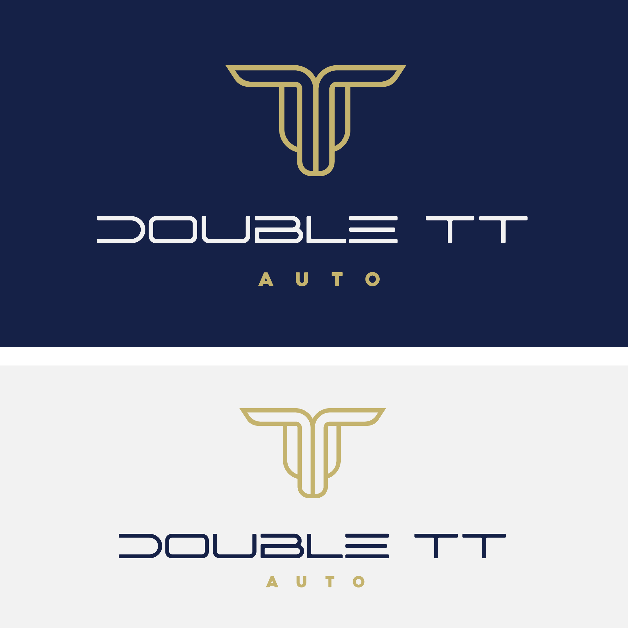 Logo Design for Double TT Auto - Buying You Can Trust by Teoman Furat ...