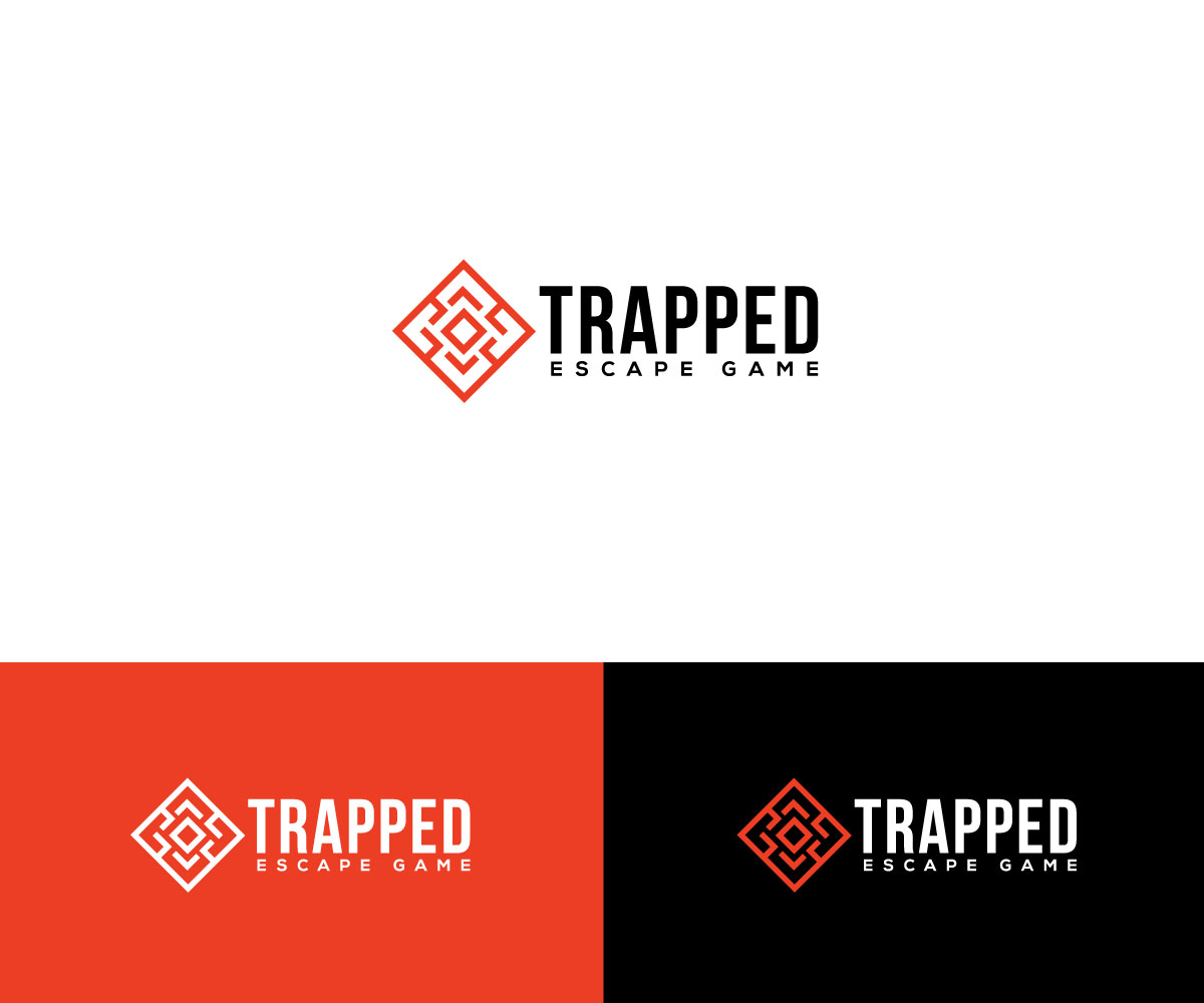 Bold, Professional, Escape game, amusement, entertainment Logo Design ...