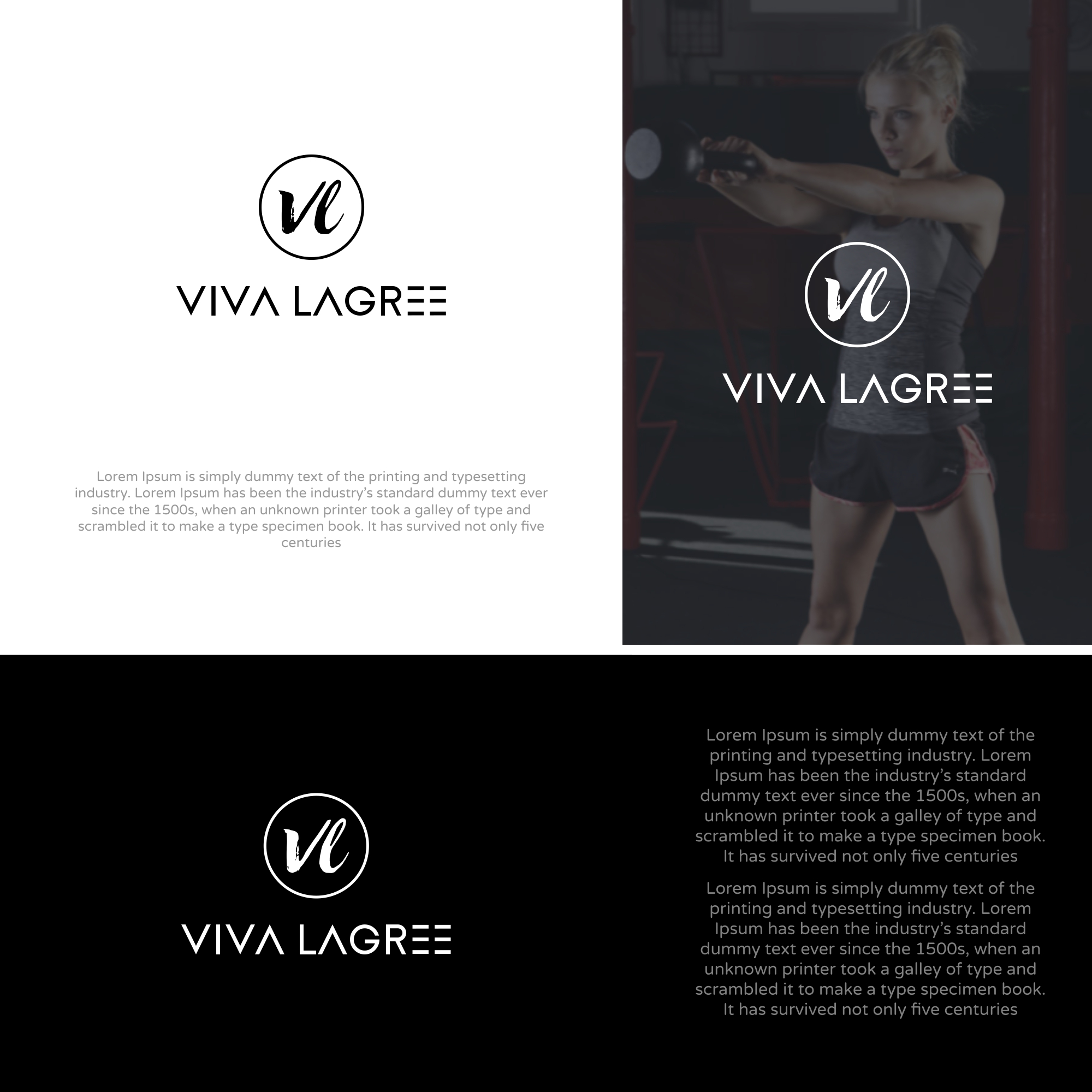 Upmarket, Elegant, Fitness and health Logo Design for Viva Lagree and a ...