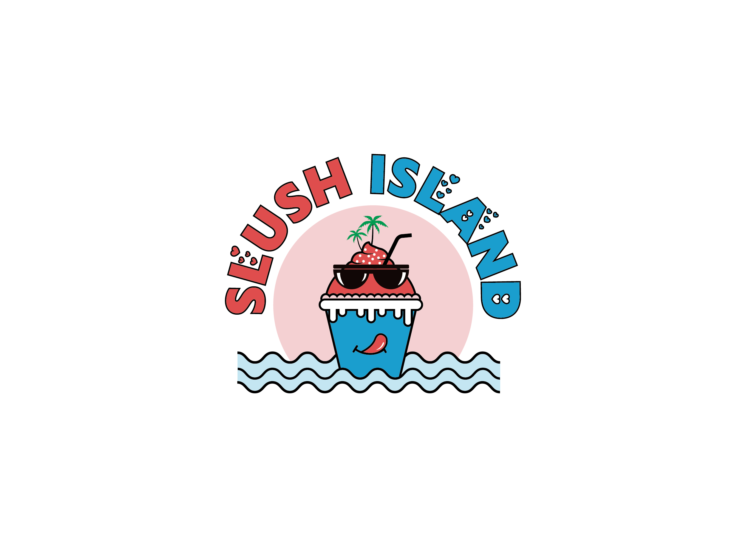 Playful, Personable, F&B Logo Design for Slush Island- Artisinal ...