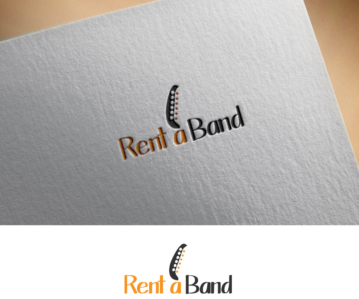 Bold, Modern, Music, event, bookingplatform Logo Design for Rent a Band ...