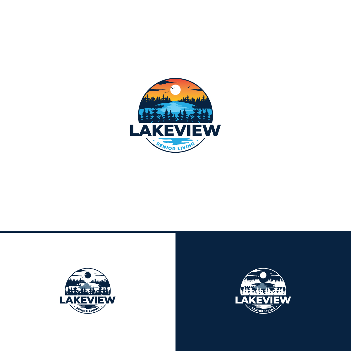 Logo Design for Lakeview Senior Living by nicia cita | Design #28554458