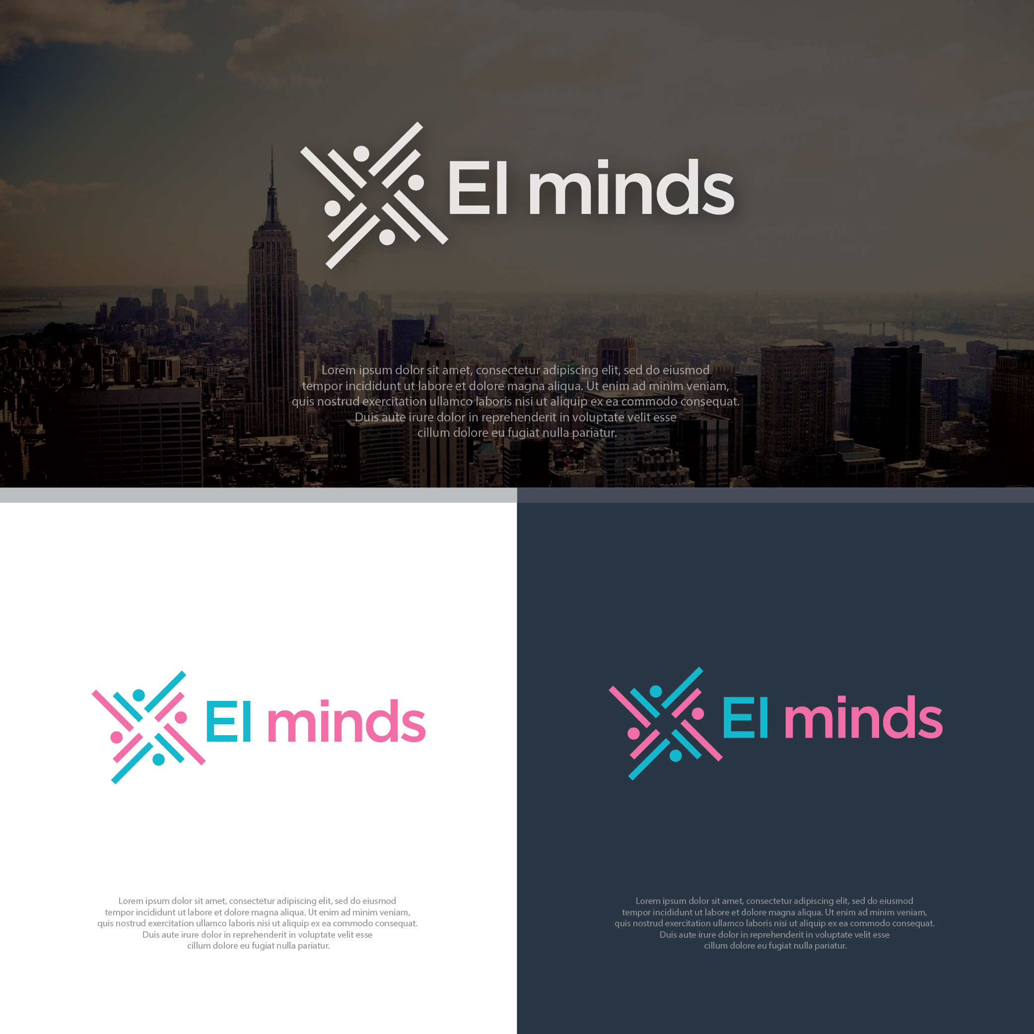 Modern, Bold, Consulting, education Logo Design for EI minds by RPN ...