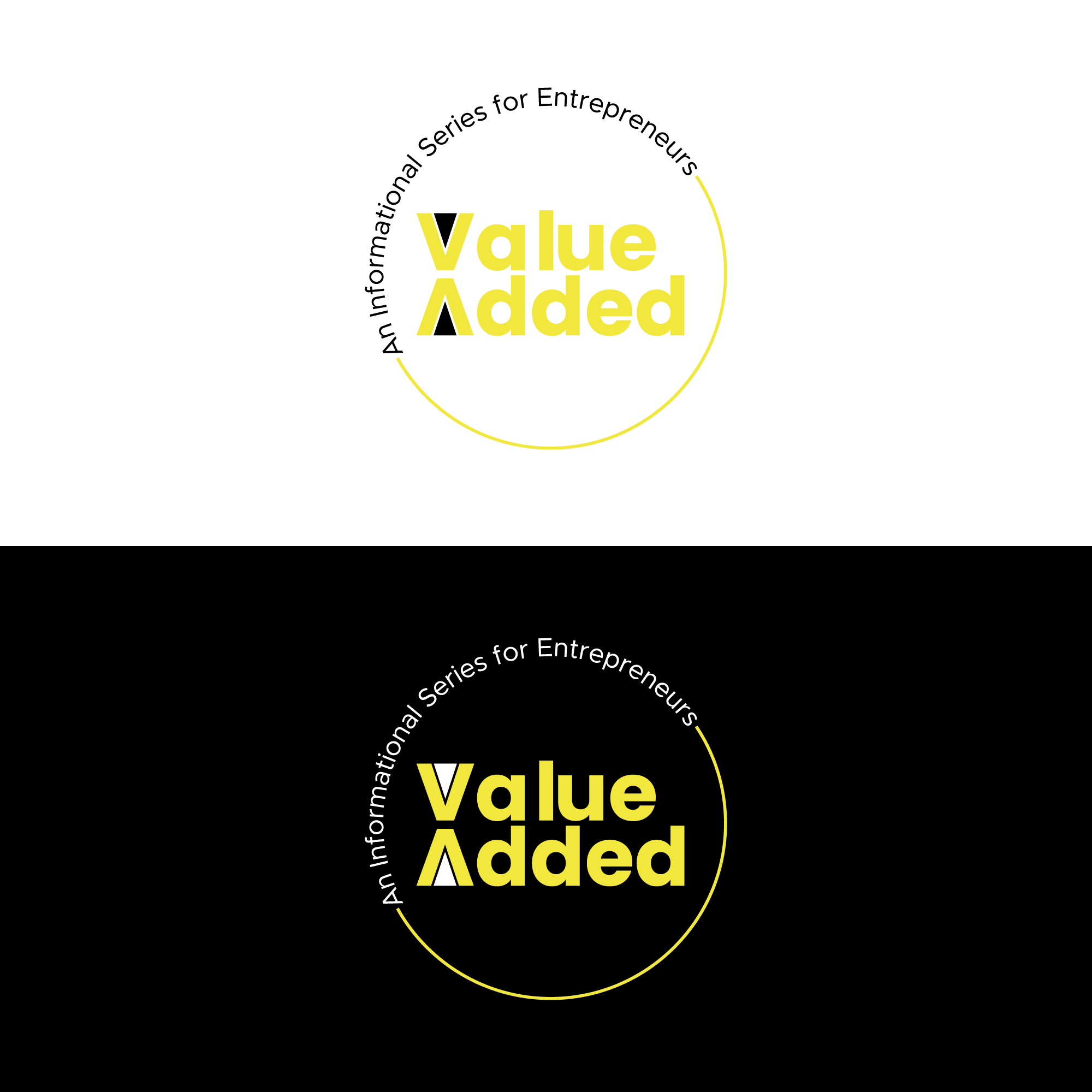 Serious, Professional Logo Design for Value Added: An Informational ...